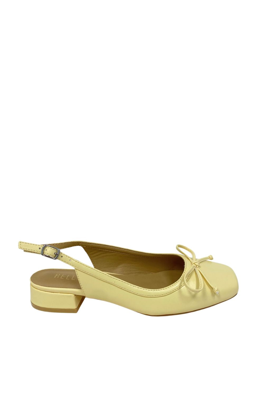 Iris Slingback Ballet Flat - Yellow – Rella