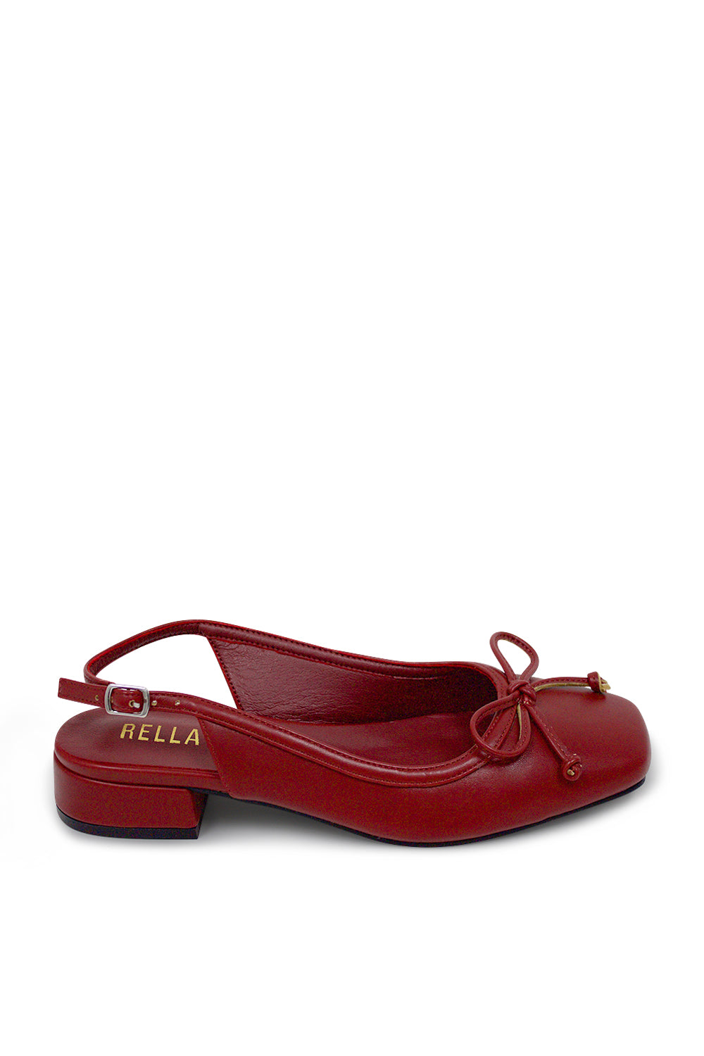 Iris Slingback Ballet Flat - Red – Rella